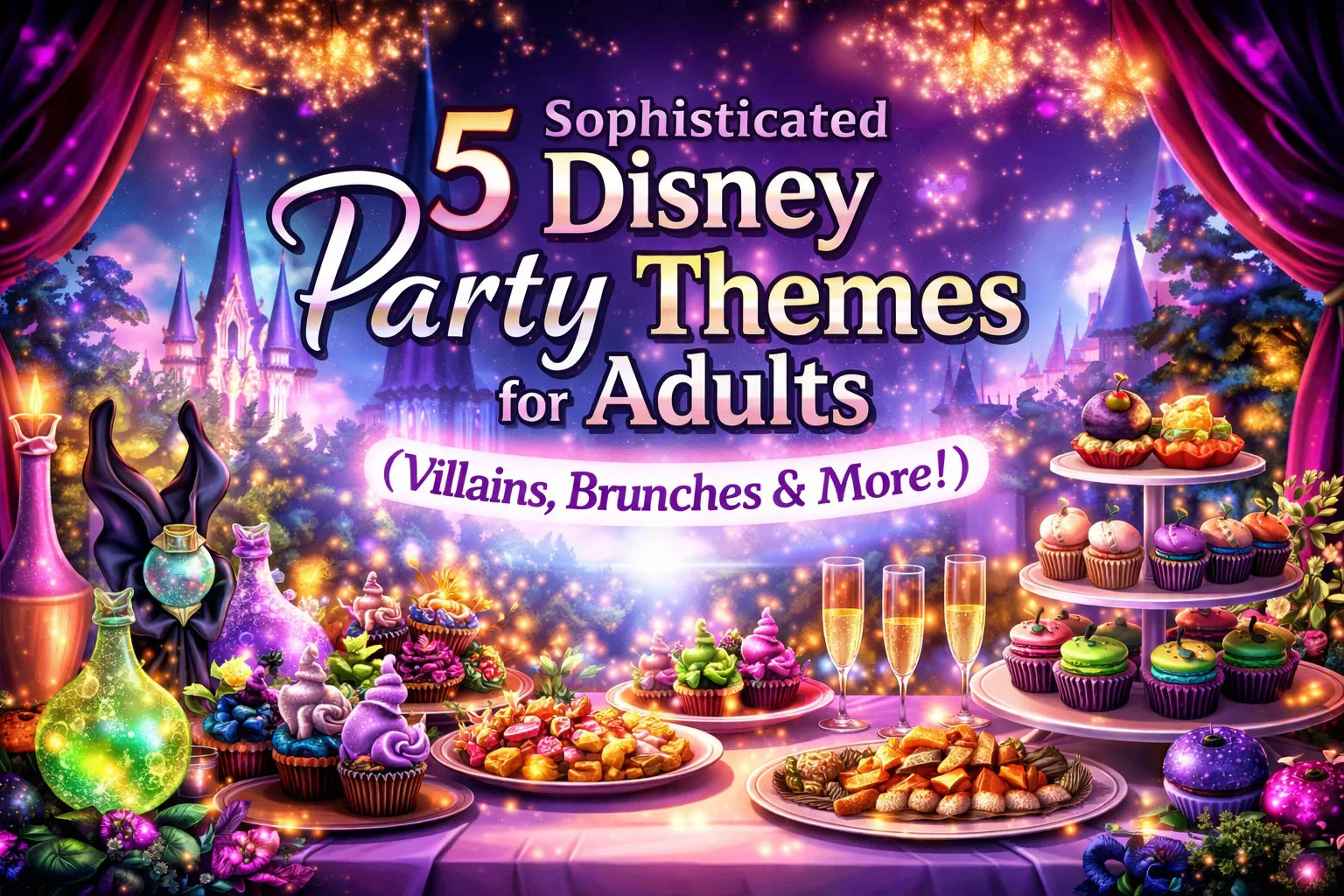5 Sophisticated Disney Party Themes for Adults – Disney Best Life