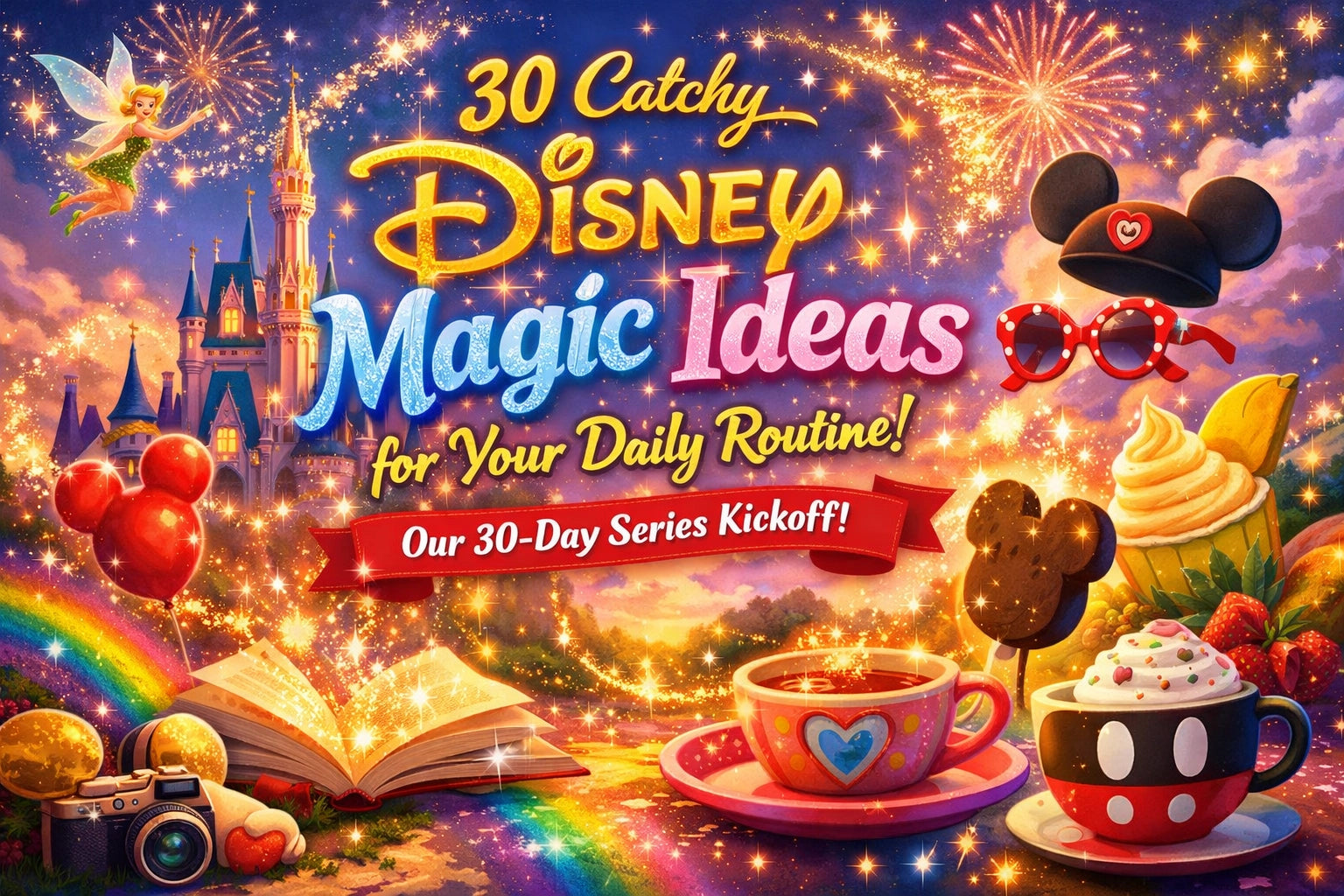 30 Catchy Disney Magic Ideas for Your Daily Routine: Our 30-Day Series ...